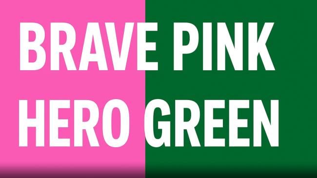 Cara Edit Ikuti Trend Foto Brave Pink dan Hero Green, Ternyata Ini Maknanya